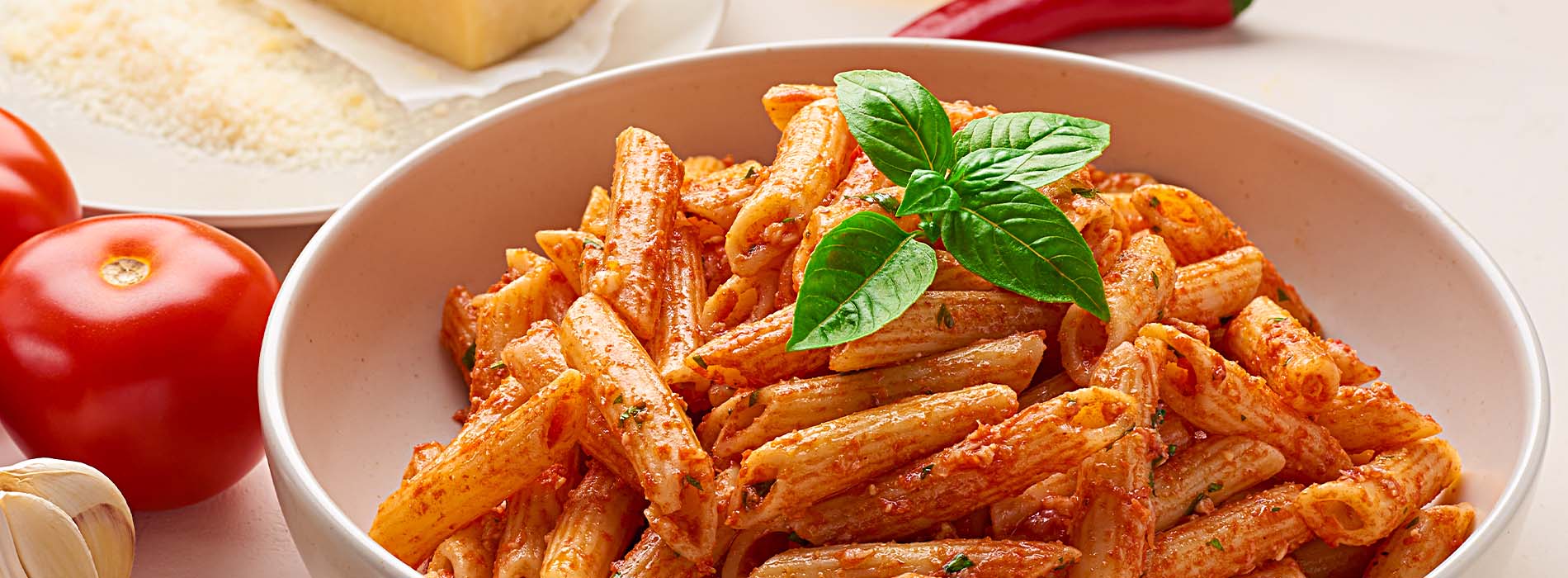 Rome at Home: Red Sauce Penne Pasta – Wingreens World