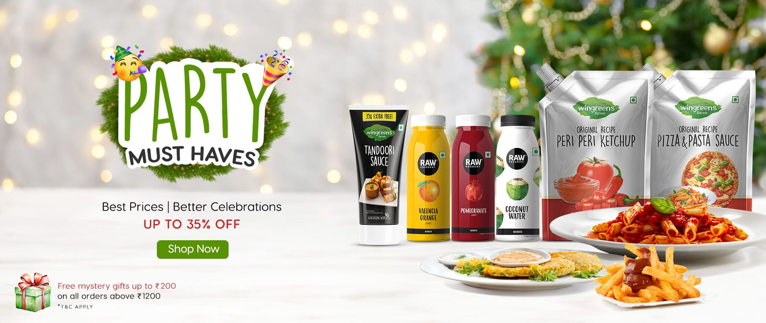 Wingreens World Better-for-you Food and Beverages Online